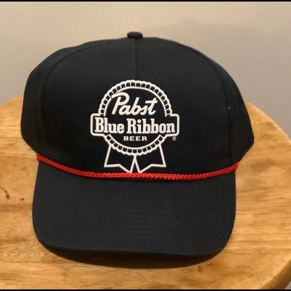Pabst Blue Ribbon | Accessories | New Pabst Blue Ribbon Adjustable Cap ...